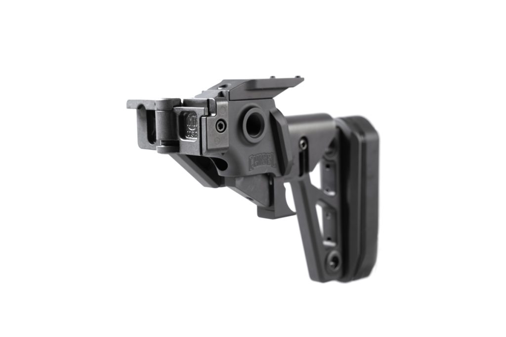 Chisel Aluminum Stock, Folding, for Beretta 1301 & A400 - Vang Comp